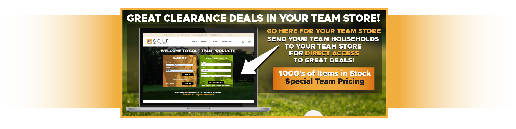 Lobby – Golf Team Products